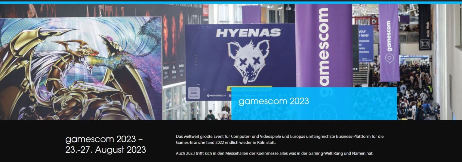 Tickets, Datum, Spiele - Hier sind alle Infos zur Gamescom 2023 - GamerUpdate